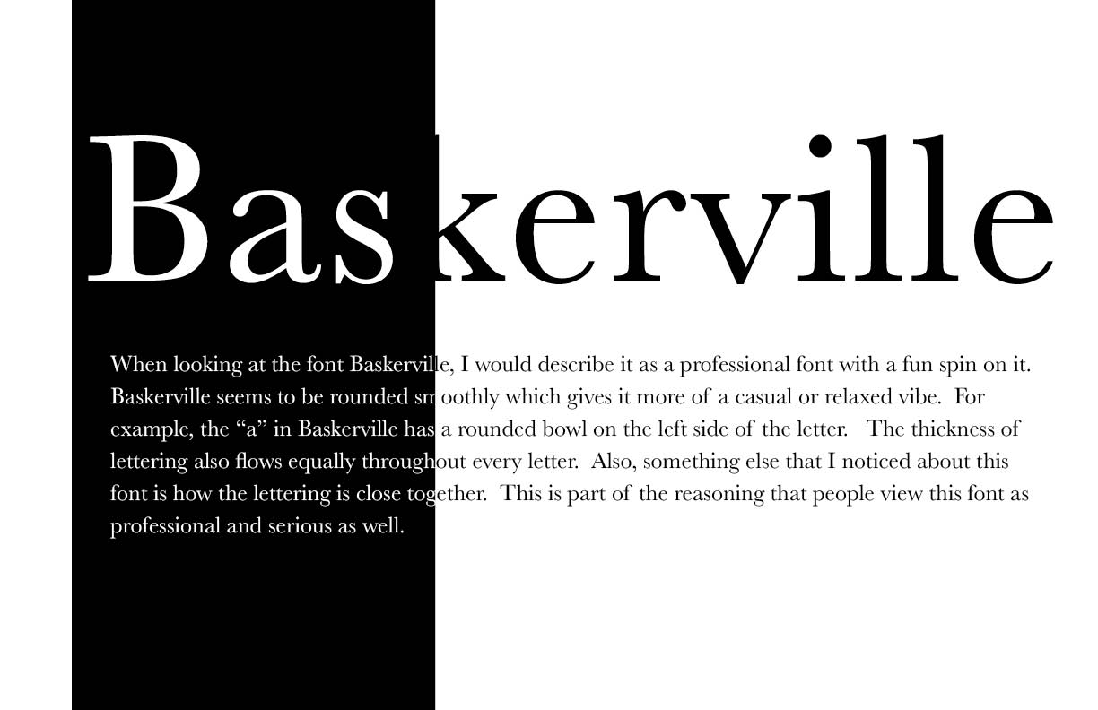 Baskerville Project Case Study – Writing for Visual Media